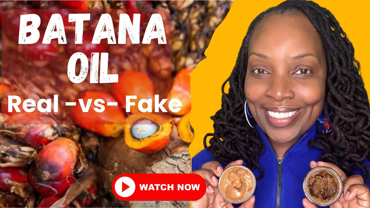 🌿 Real vs. Fake Batana Oil – 5 Easy Ways to Tell the Difference! 🌿 ...