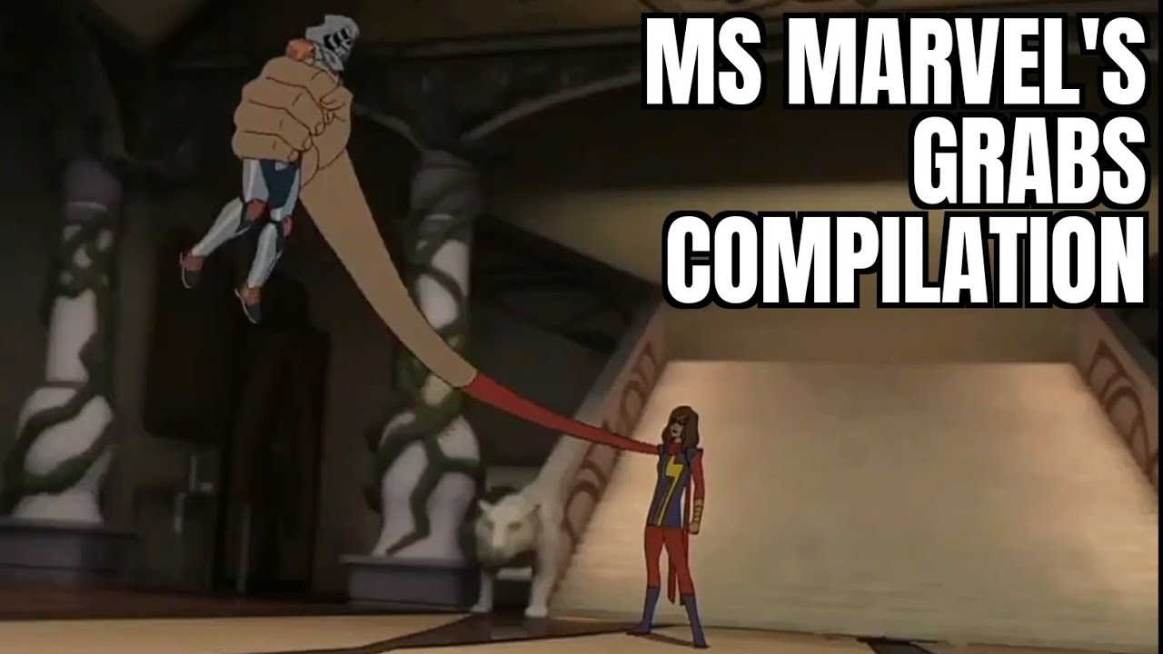 Ms Marvel's grabs COMPILATION [Para-Giantess] - YouTube