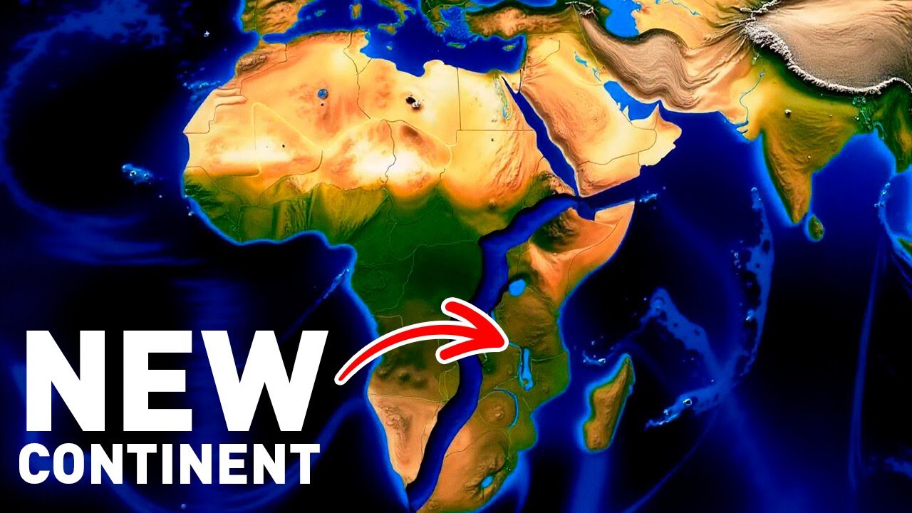 The Split Begins! Africa Is Breaking Into Two Continents - YouTube