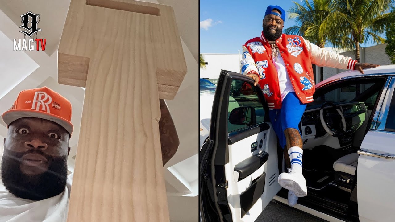 Rick Ross Snaps Creating The Biggest Key For His 4th Annual Car Show! 🔑 ...