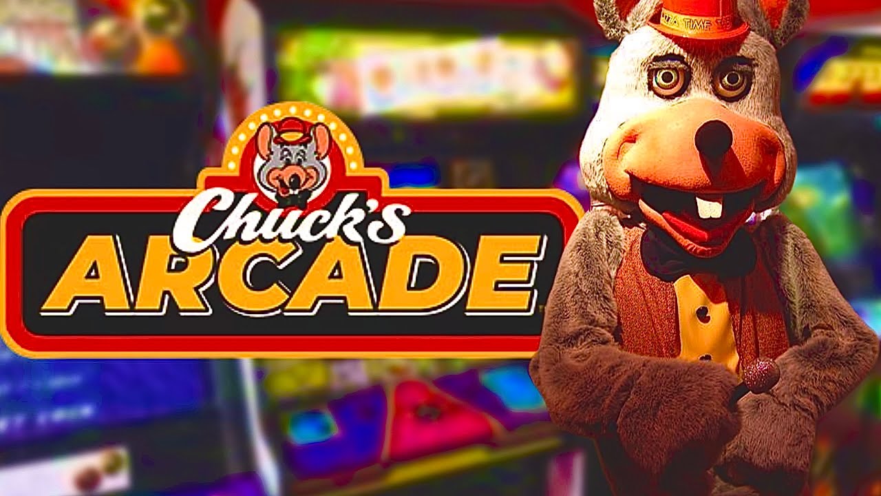NEW Chuck’s Arcade! Chuck E Cheese Reimagined Arcade FULL Experience ...