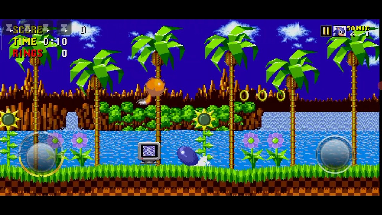 how to get super sonic in Sonic 1 mobile - YouTube