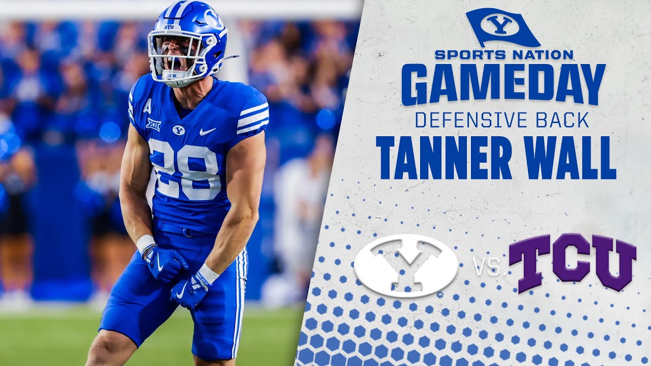 Tanner Wall on the Win against TCU and his Pick Six - YouTube