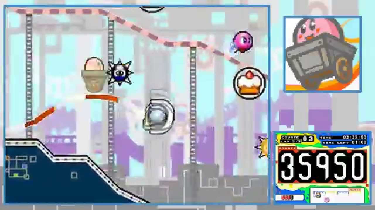 Lets Play Kirby Canvas Curse [Cart Run - Level 3] - YouTube