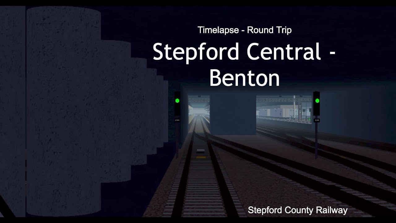 Stepford Central to Benton and Back! - Stepford County Railway - YouTube