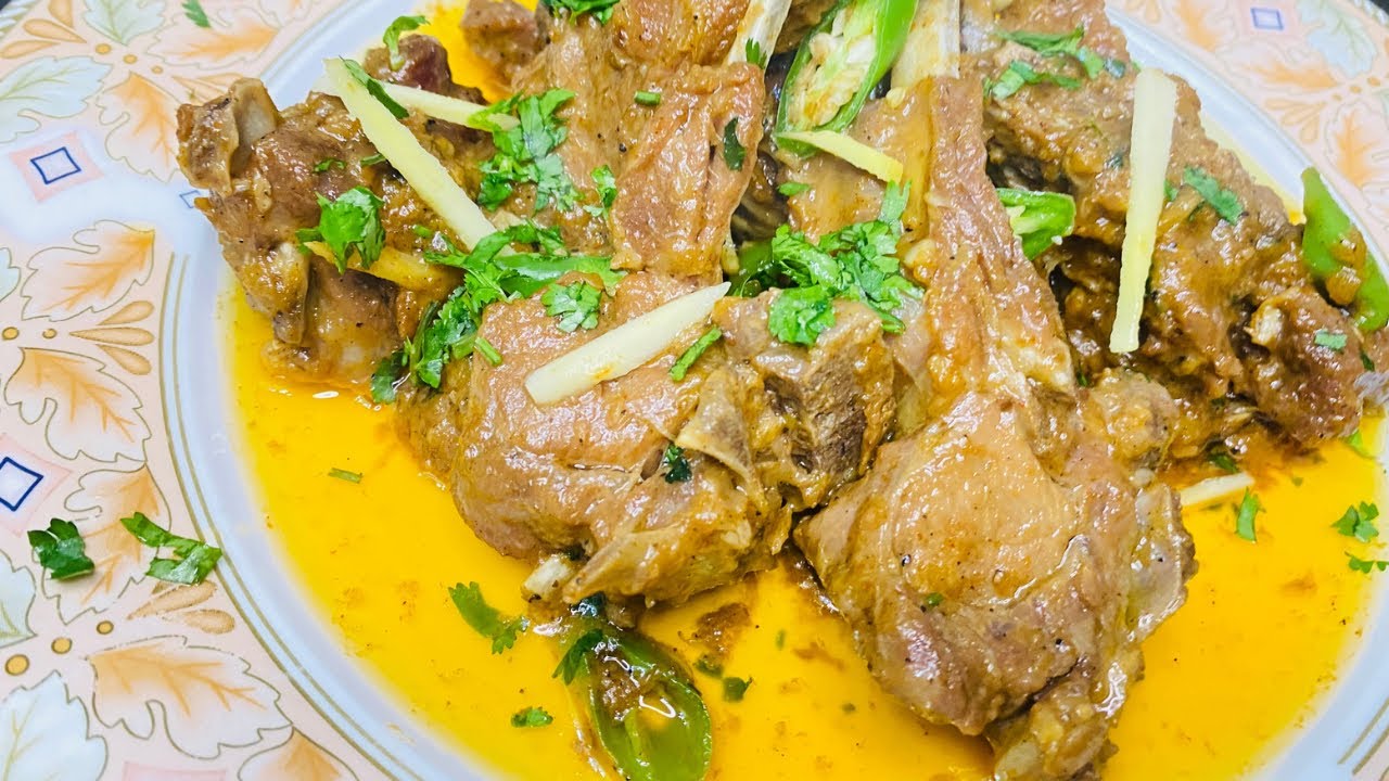 Maslay dar champ | Dam wala mutton | Viral recipe | Mutton best recipe ...