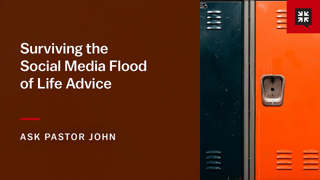 Surviving the Social Media Flood of Life Advice - YouTube