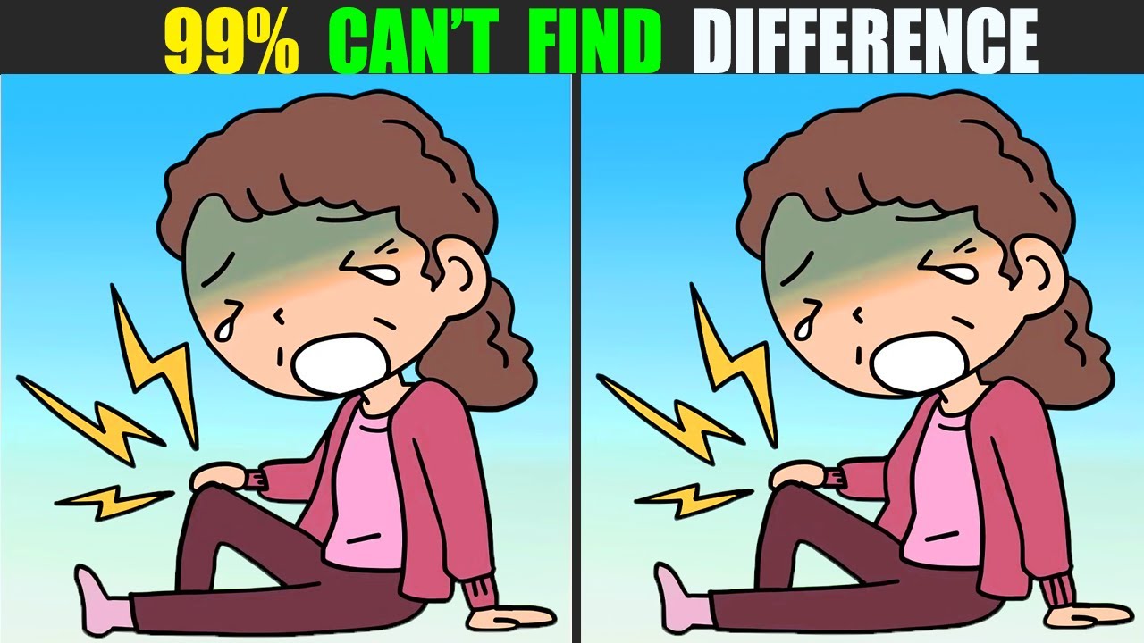 Spot the Difference | Test your observation skills | 5 puzzles - YouTube