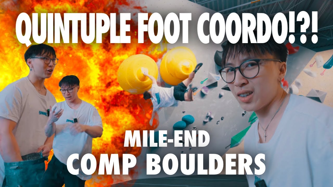 LOI VS NATIONAL LEVEL COMP BOULDERS | Quintuple Foot Coordo!?!? - YouTube