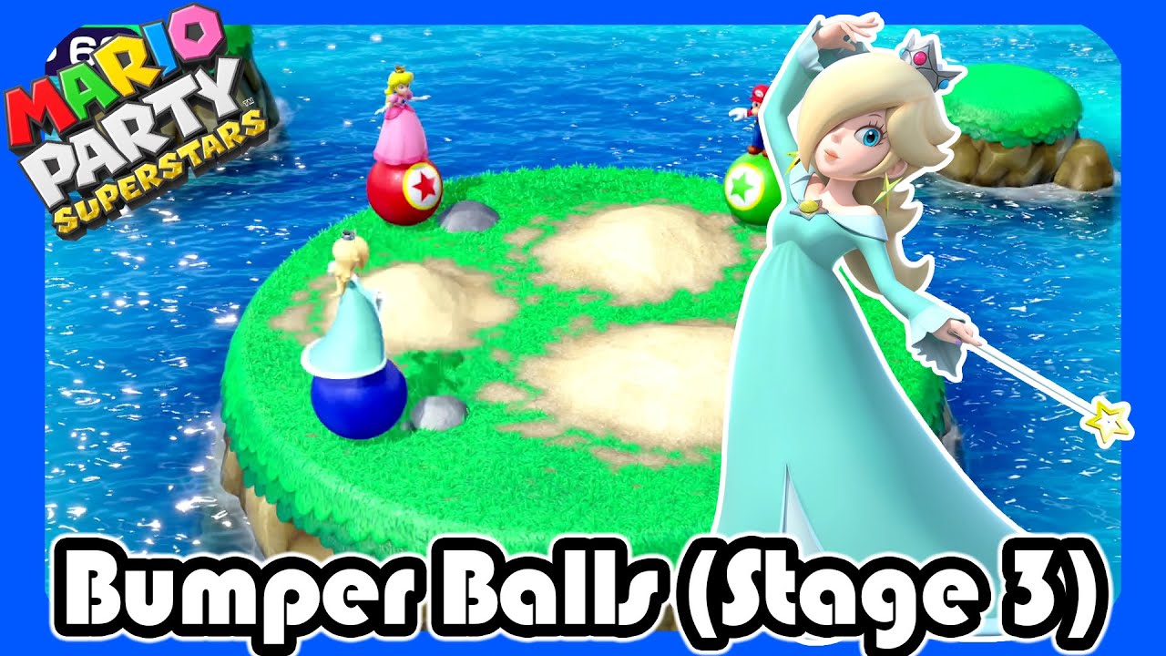 Mario Party Superstars - Bumper Balls (Stage 3) - YouTube