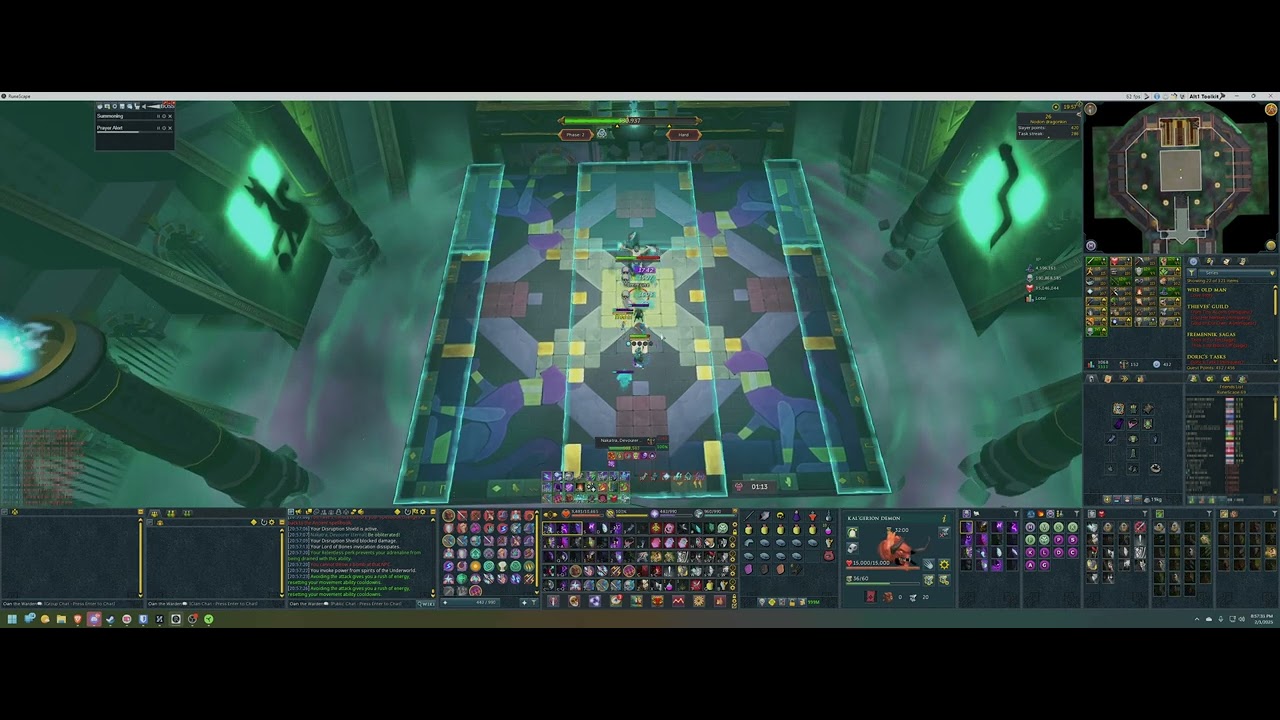 Runescape 3 | Nakatra HM Solo [03:39,6] - YouTube