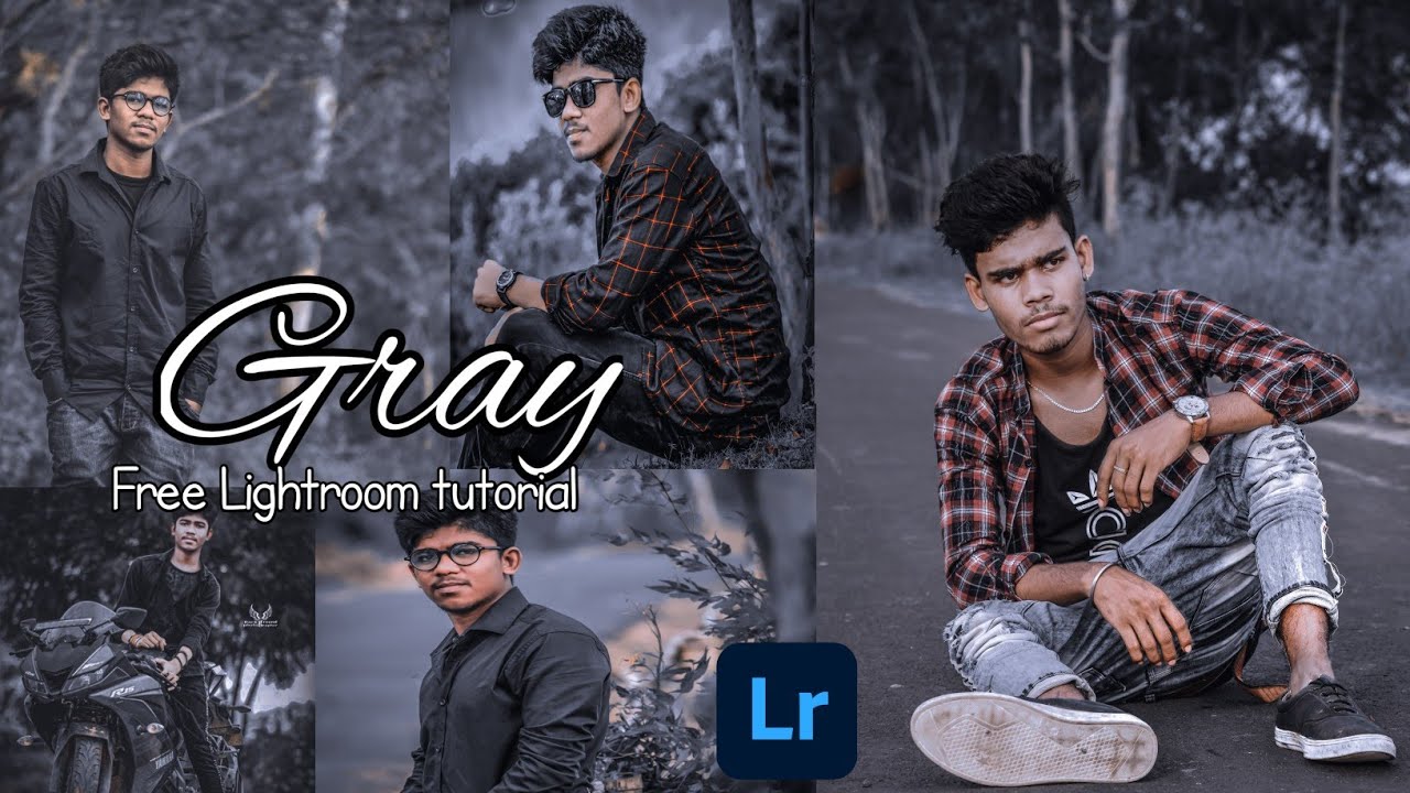 Lightroom gray Editing Tutorial - Download gray Preset || Jeet editz - YouTube