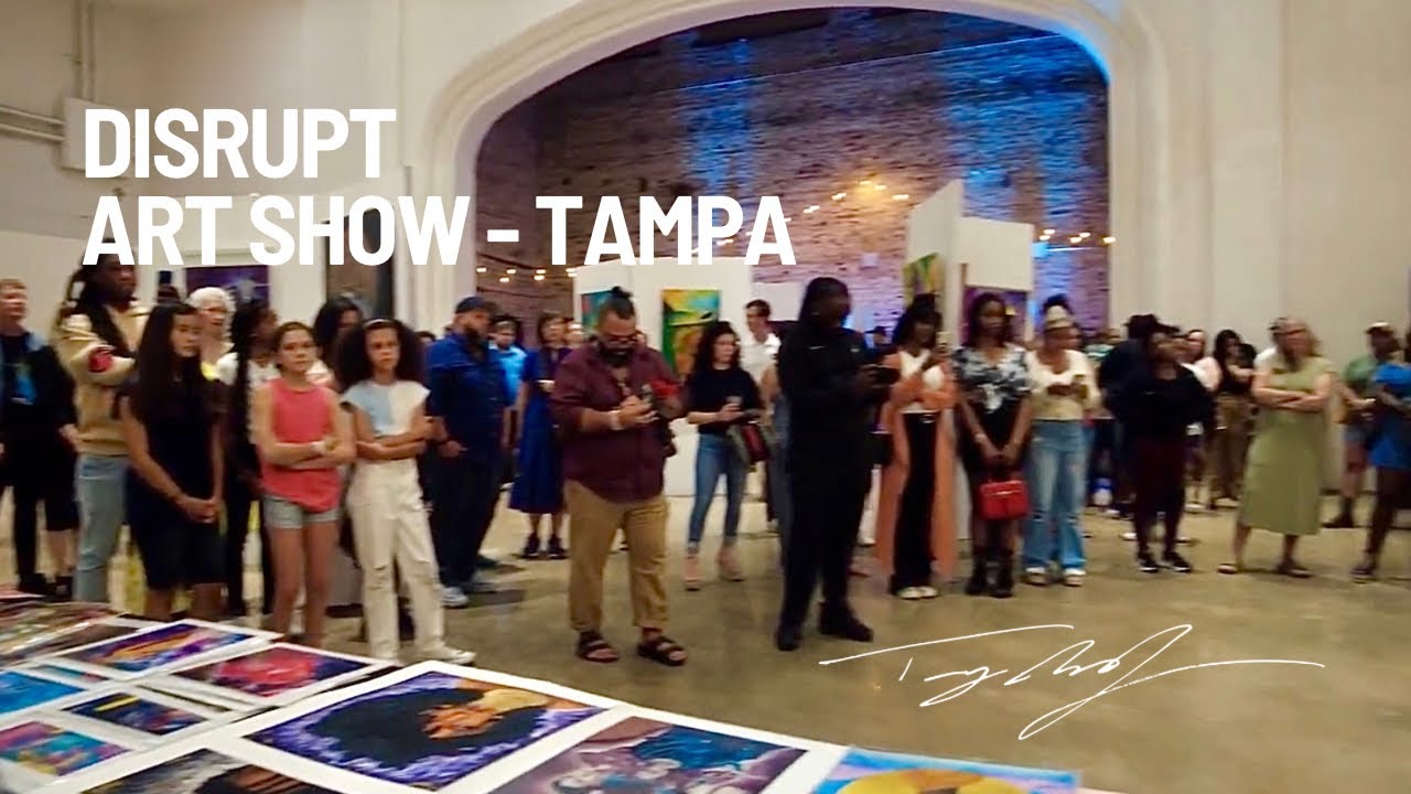 DISRUPT Art Show - Tampa, FL - YouTube