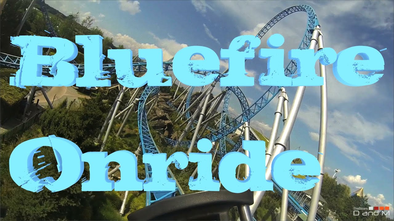 Blue Fire Onride Front Row HD (Europapark, Germany) - YouTube