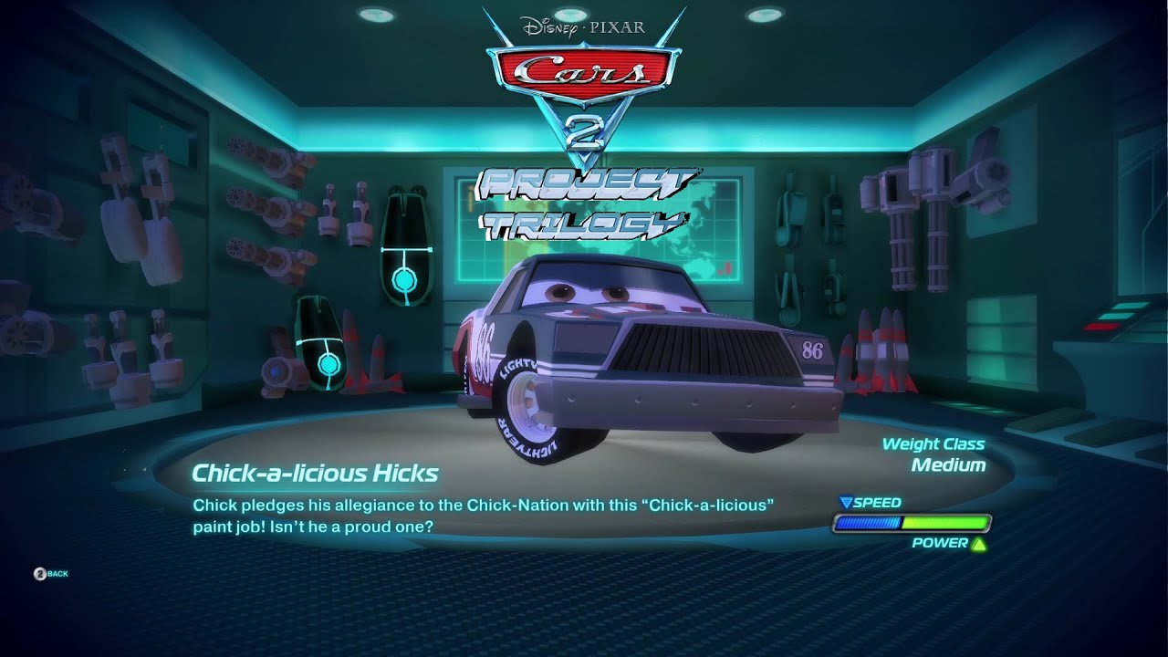 Cars 2 The Video Game Project Triology Chick a licious Hicks - YouTube