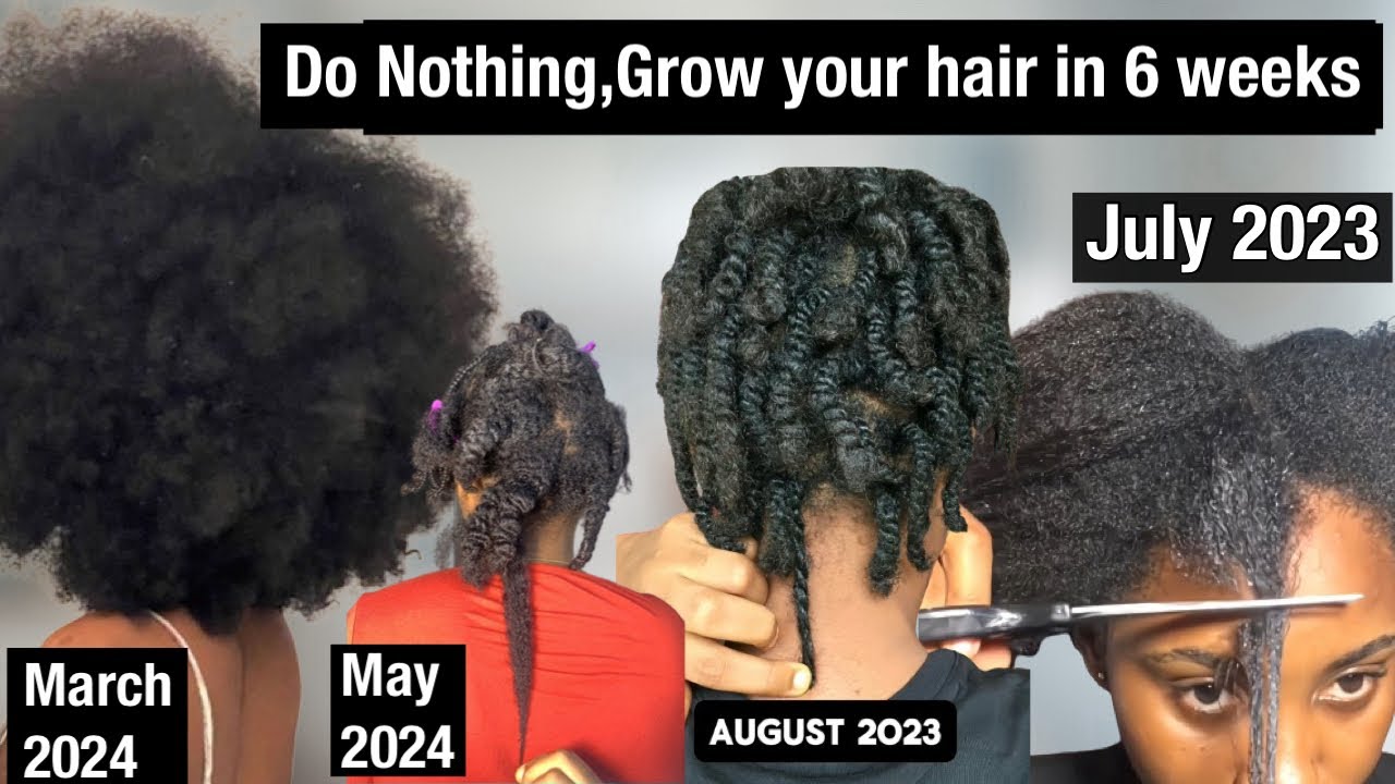 Do this once every 6 weeks and your hair will grow and retain length ...