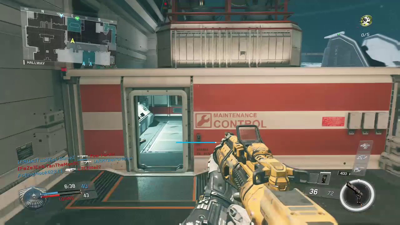 Infinite Warfare Eraser (WHERE DID HE COME FROM!) - YouTube