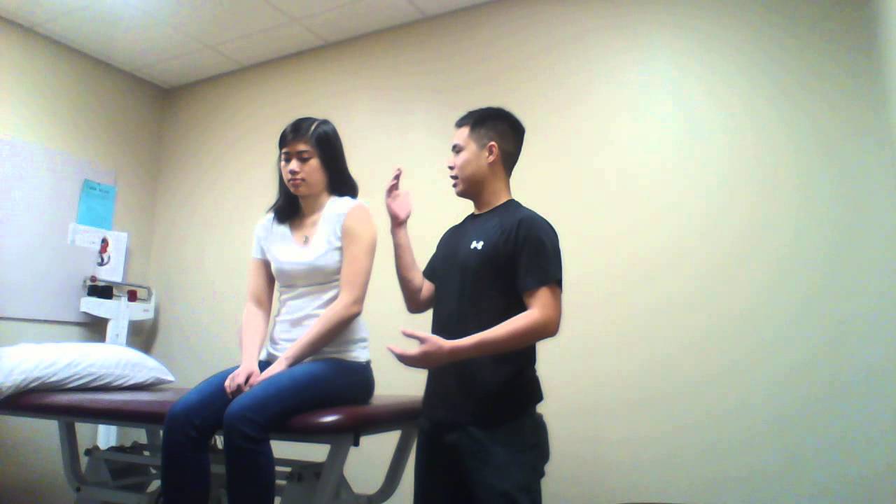 Compression Rotation Shoulder Test - YouTube