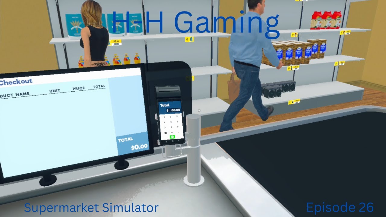 New license! New products! [Supermarket Simulator] Episode 26 - YouTube