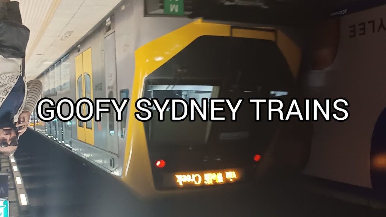 GOOFY SYDNEY TRAINS - YouTube