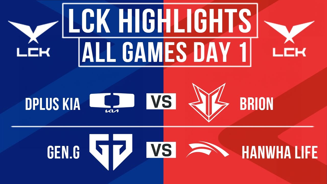 LCK Highlights ALL GAMES Week 10 Day 1 | LCK 2025 - YouTube