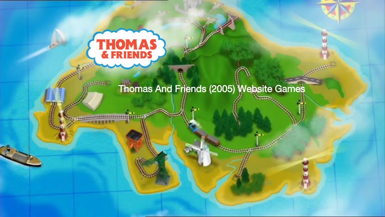 Thomas And Friends (2005-2007/2009) Website Games (Internet Archive ...