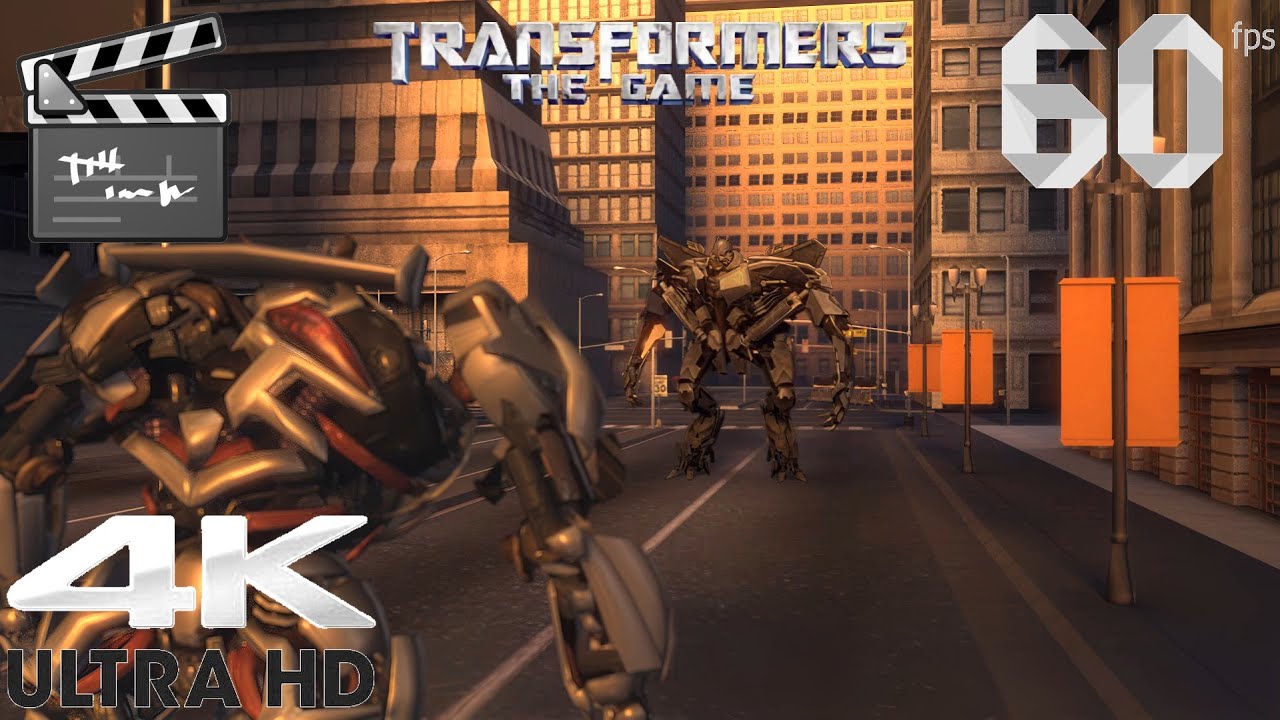 Transformers The Game: Unfriendly Skies Intro REMASTERED 4K 60FPS - YouTube