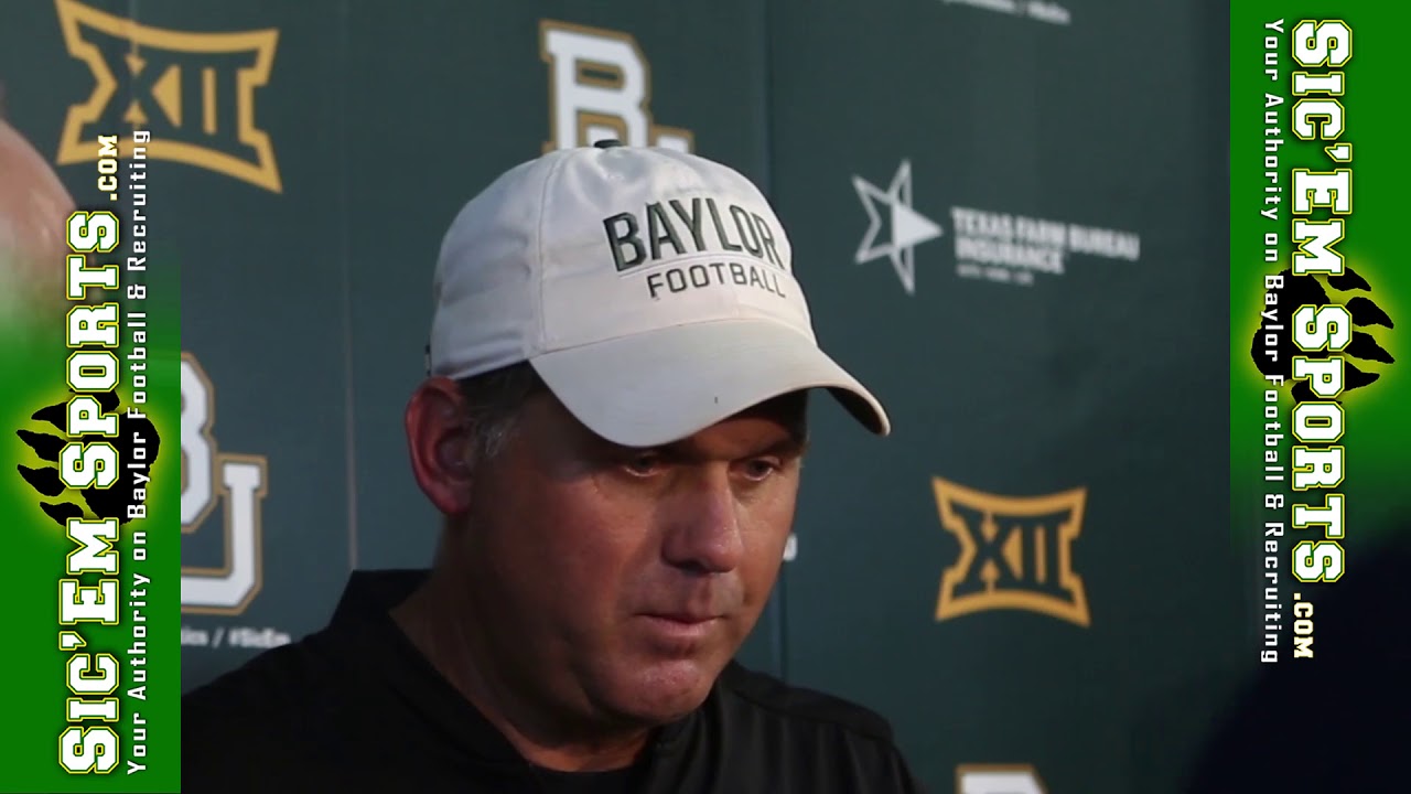 Bob Bicknell after practice 8-16-17 - YouTube