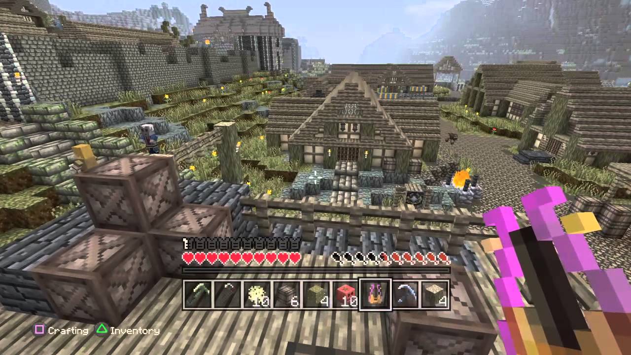 Minecraft Skyrim Mash-Up Pack Ep1 - YouTube