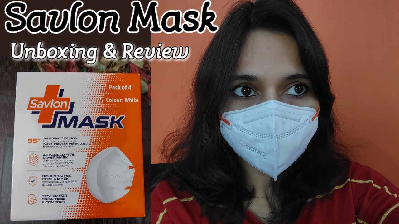 Savlon Mask Unboxing & Review in Hindi | Savlon Mask with Headband ...