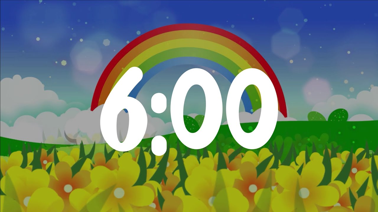 6 Minute Timer For Kids - YouTube
