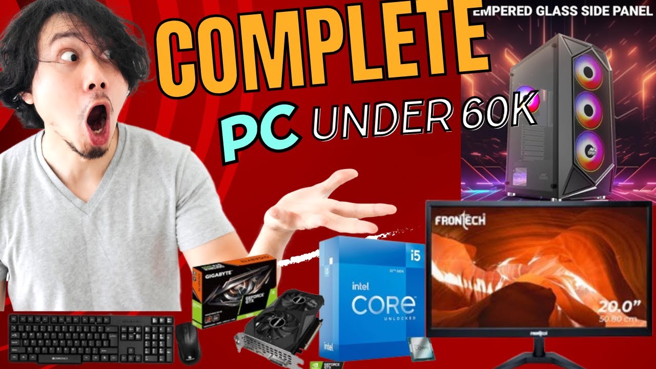 Gaming PC Build Under 60000/- | Cheapest PC Ever | Save Money - YouTube
