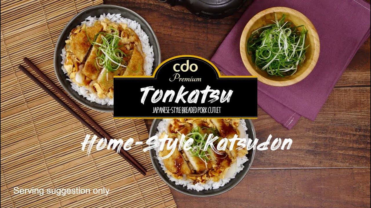How to make CDO Home-style Katsudon - YouTube