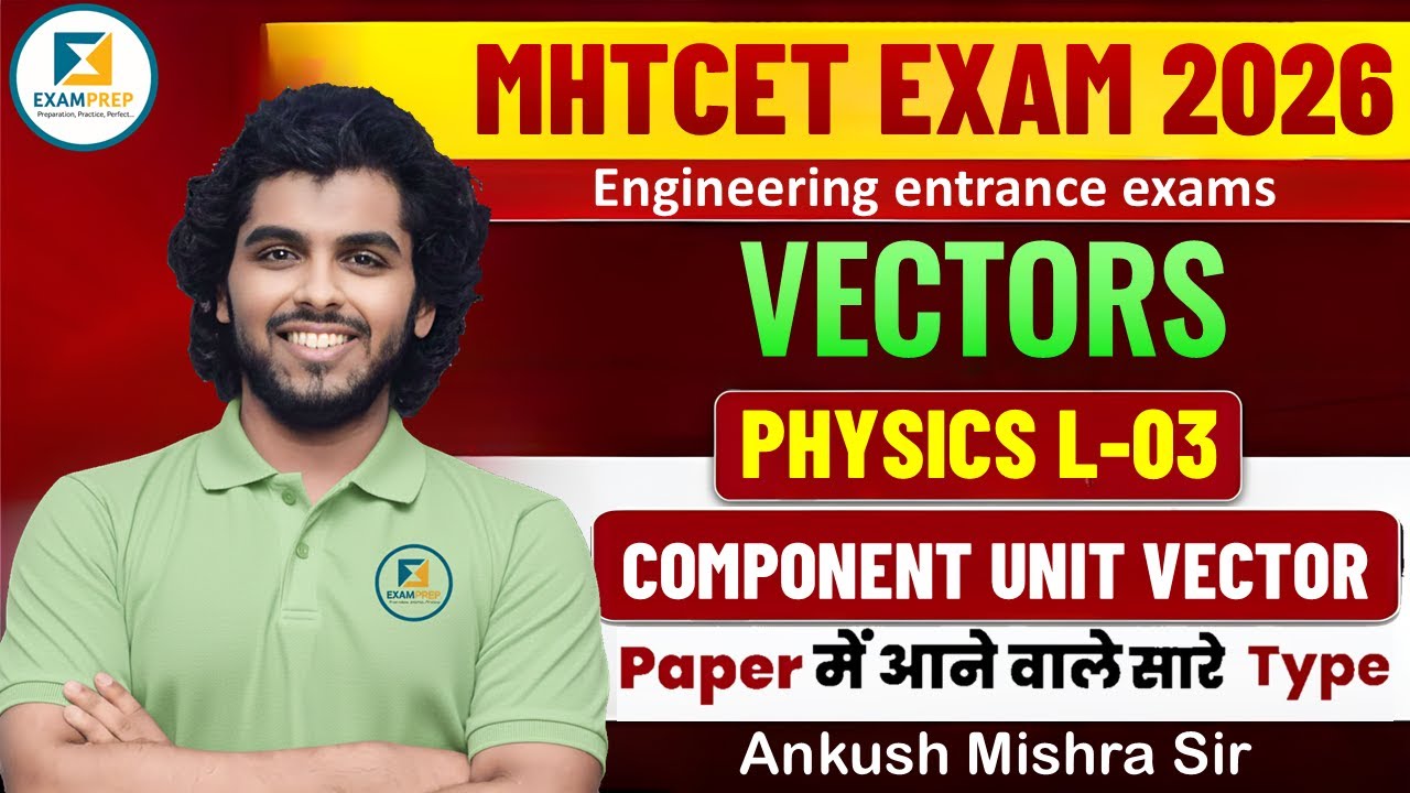 Vectors 03 : Component of vector || Aarambh 2.0 2026 - Class 11th ...