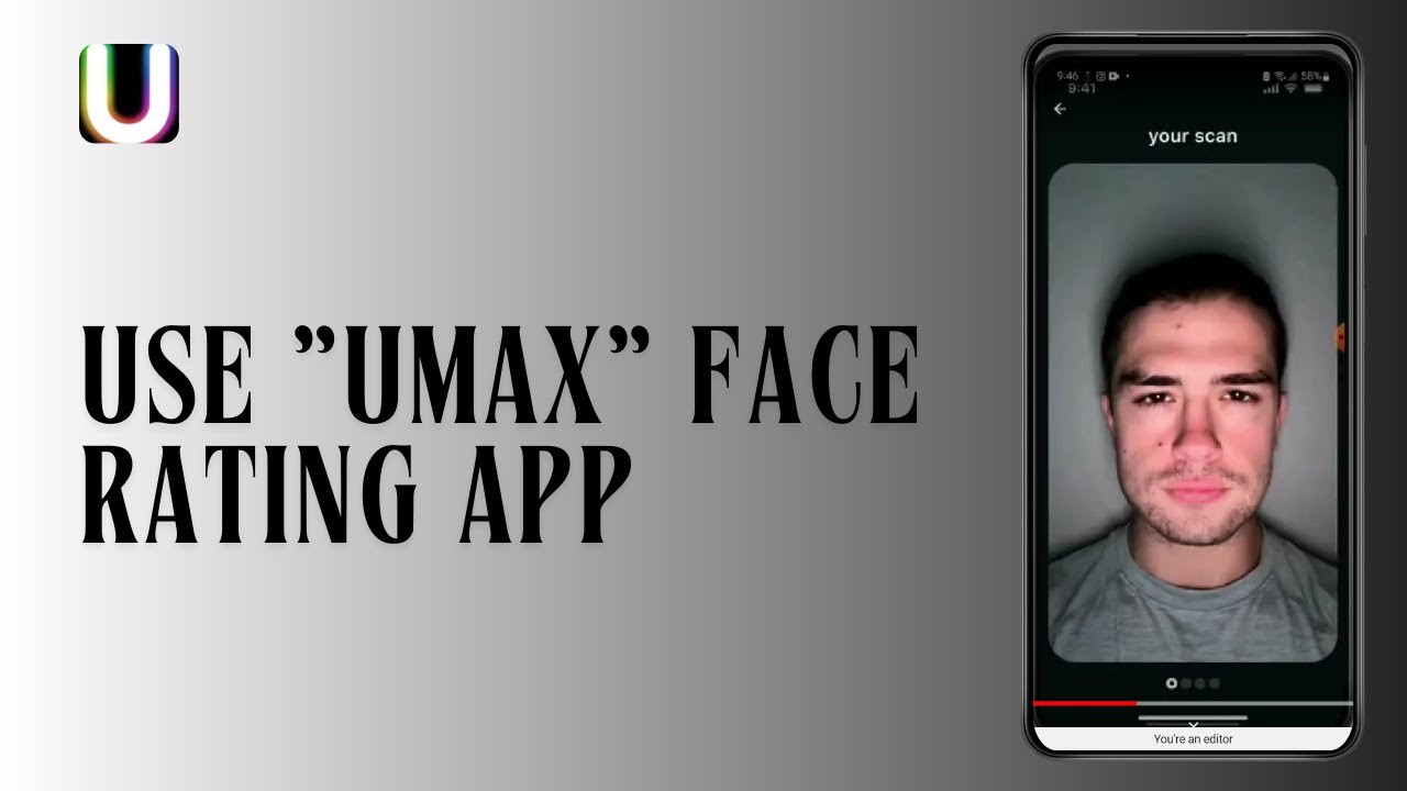 How to Use "Umax" Face Rating App? - YouTube