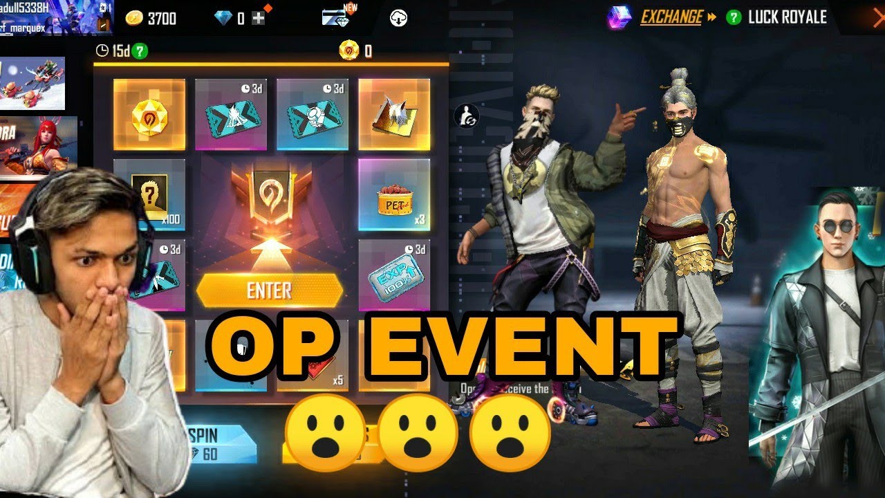 FREE FIRE NEW EVENT IN T3 AG GAMING YT - YouTube