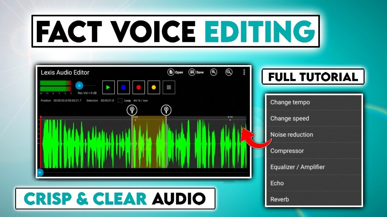 🔥 Fact Voice Editing | Voice Editing For Fact Videos ( Crisp & Clear ...