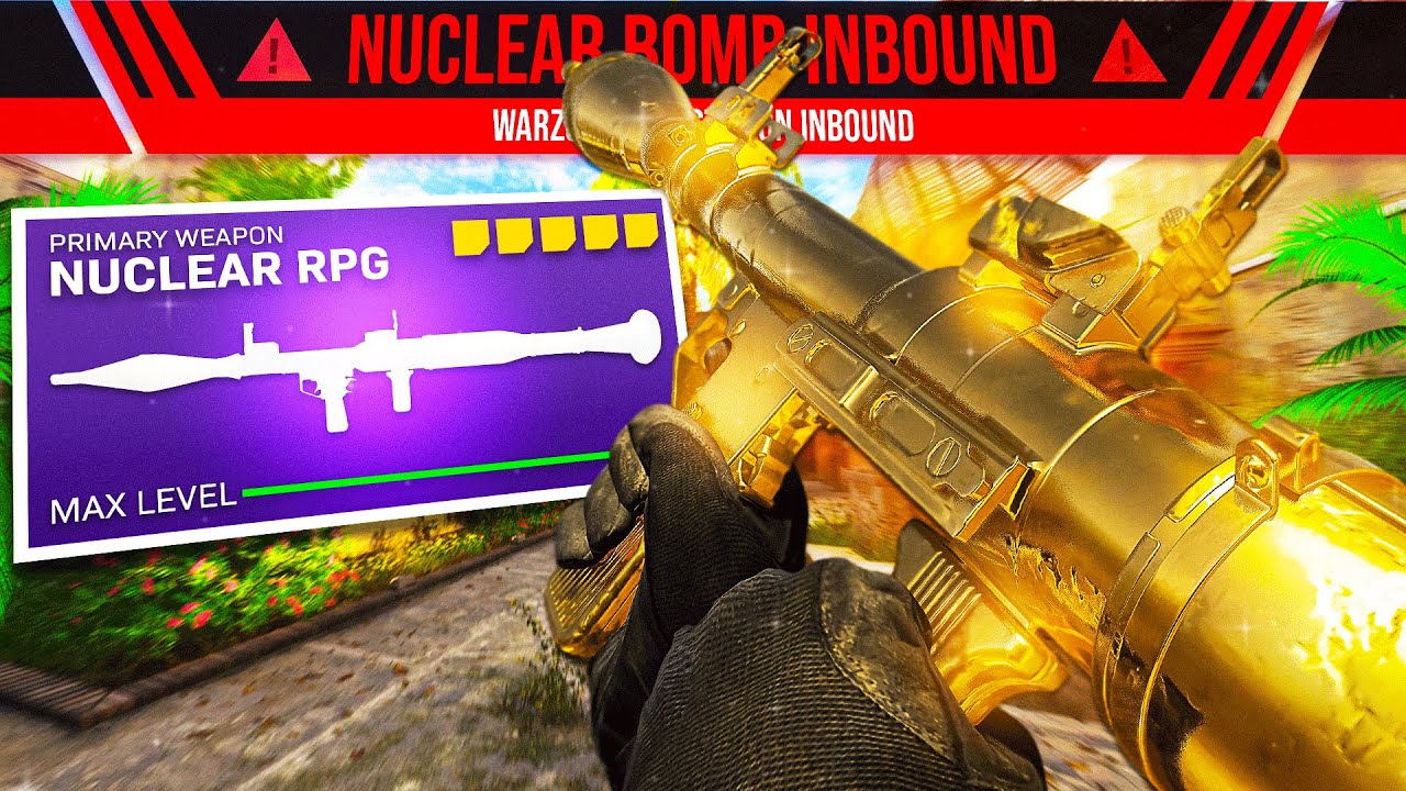 NUKE WITH EVERY GUN IN WARZONE!! (RPG) - YouTube