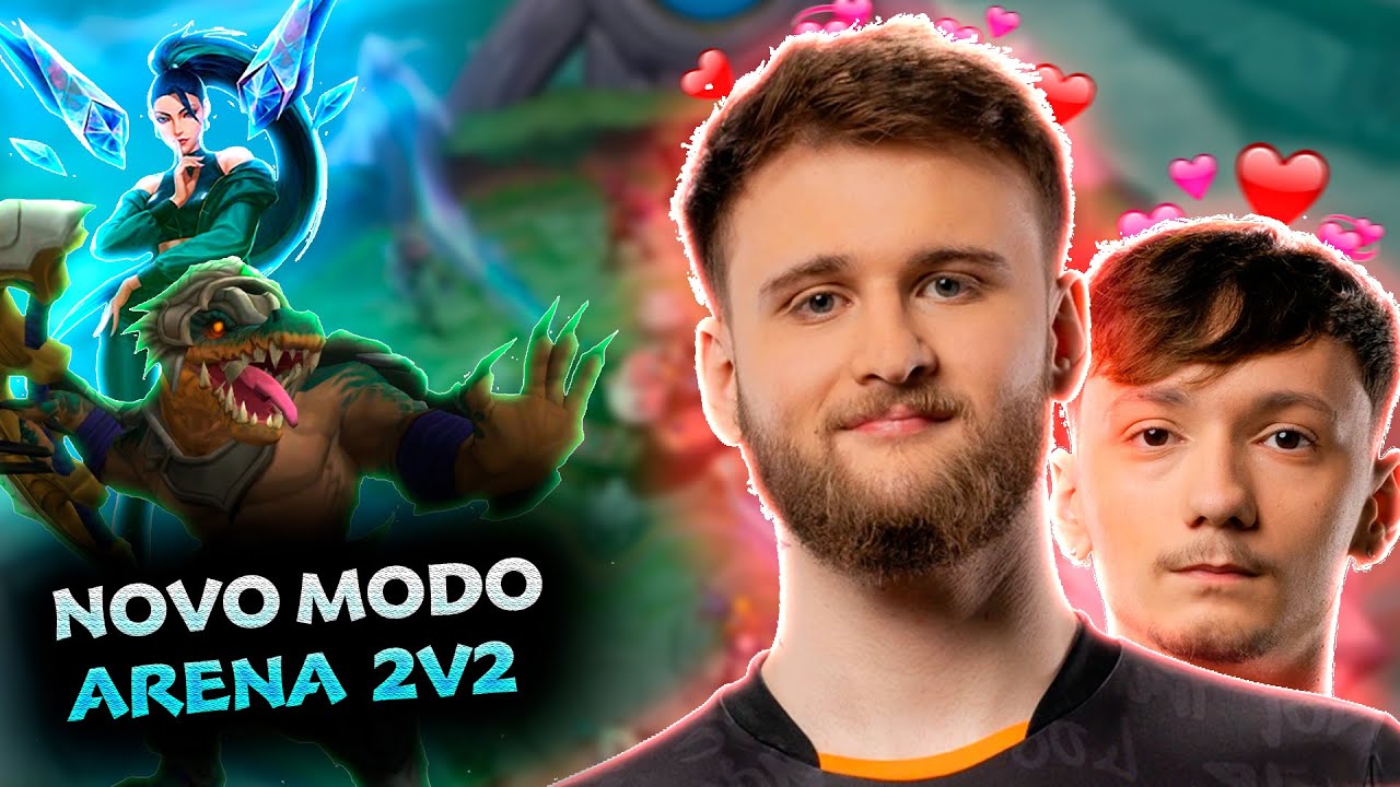 GOAT DUO NETUNO NO NOVO MODO DO LOL - 2v2v2v2 - YouTube