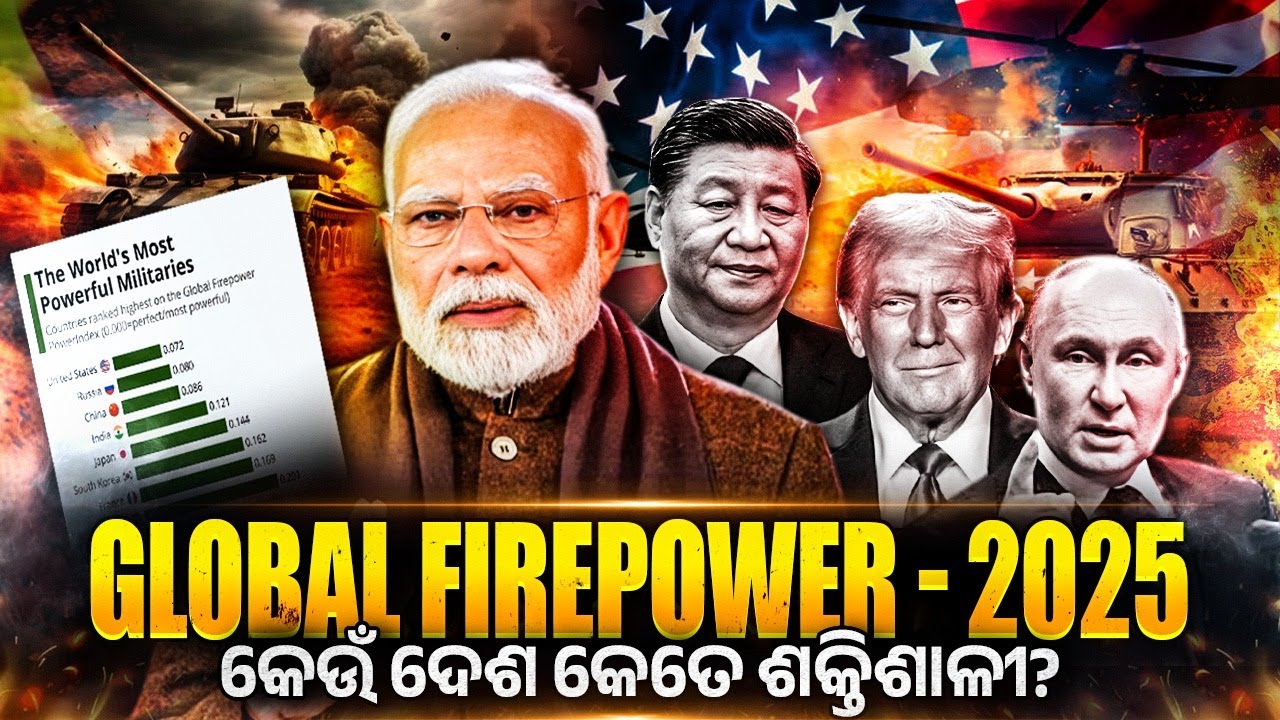 Global Firepower 2025: କେଉଁ ଦେଶ କେତେ ଶକ୍ତିଶାଳୀ? | Latest World Military ...