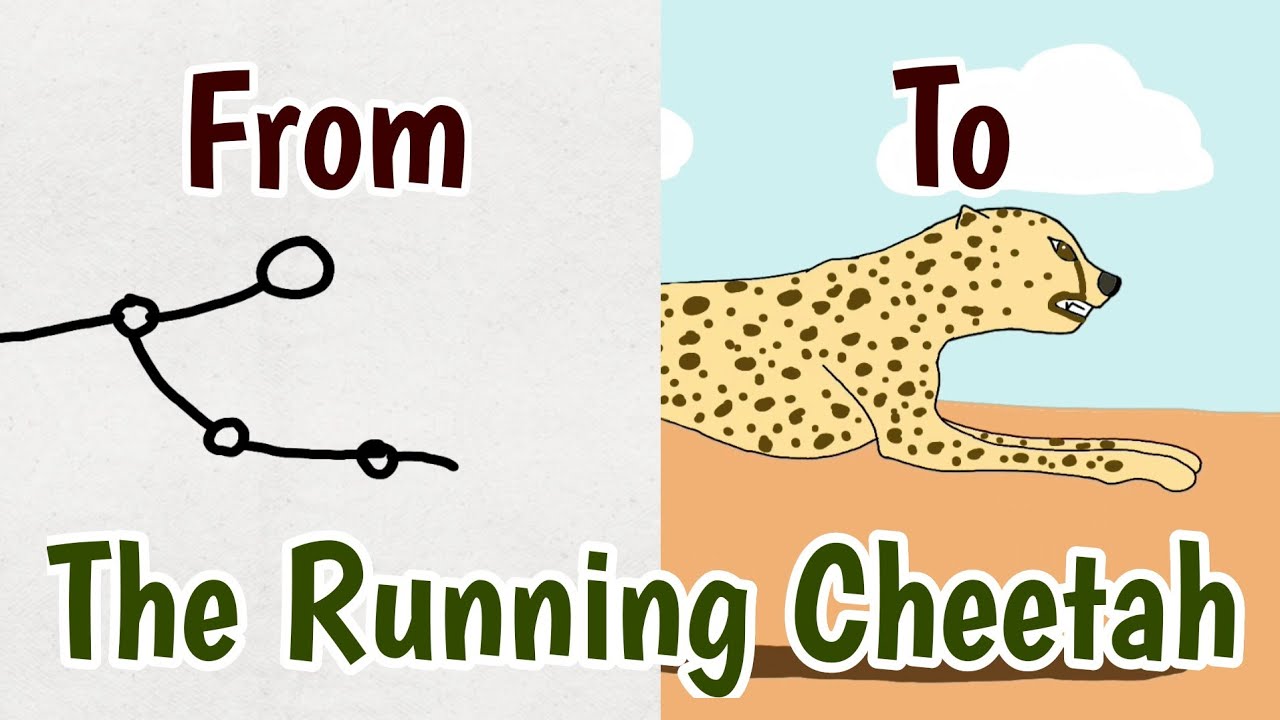 Simple animation | How to Animate a Running 4 legged Animal | step-by ...