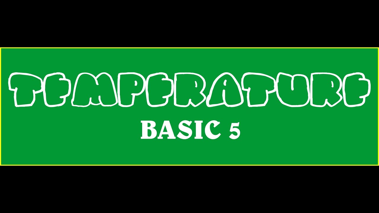 HOW TO CALCULATE TEMPERATURE. my simple maths - YouTube