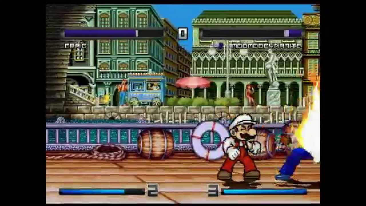 TK's Random Mugen Battle #2556 - Mario VS Moo Moo Dynamite - YouTube