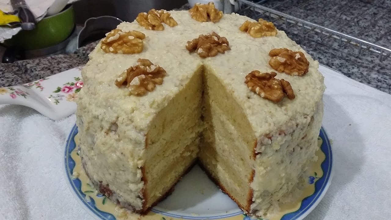 Walnut Cake - YouTube