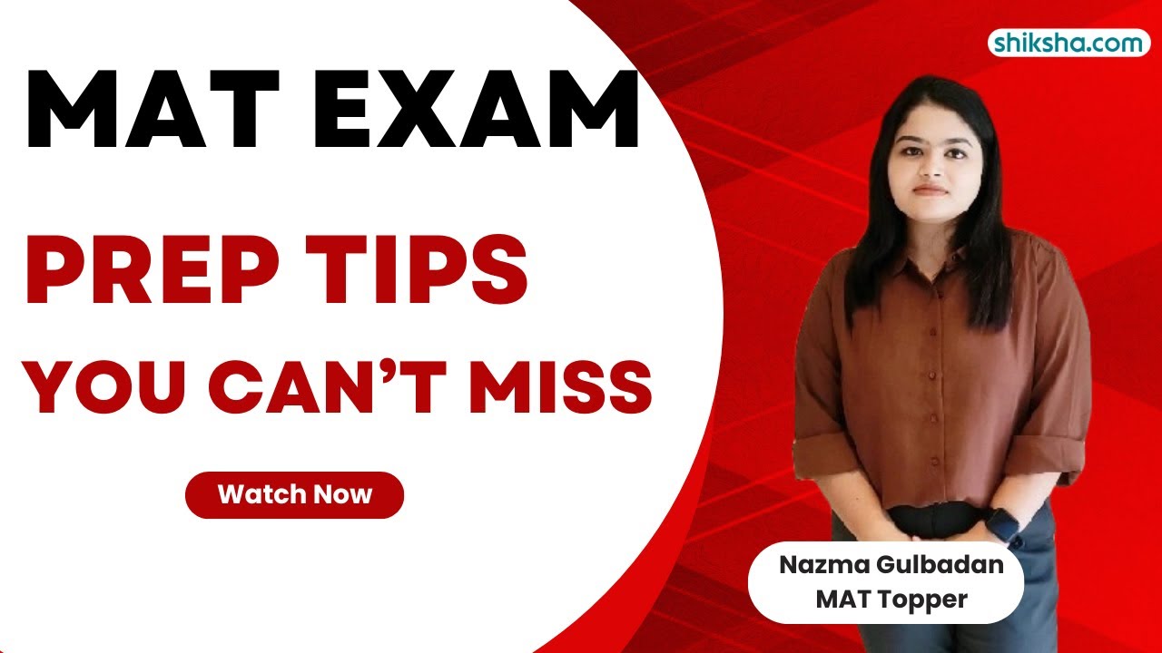 MAT Exam Prep: Top 10 Tips to Ace It Like a Pro! - YouTube
