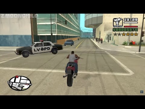 Starter Save - Part 1 - GTA San Andreas  FPV - complete walkthrough - achieving 13.37% Part 1