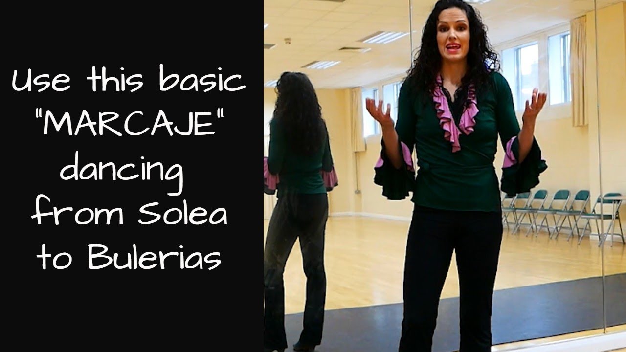 Use this basic Marcaje dancing from Solea to Bulerias - YouTube