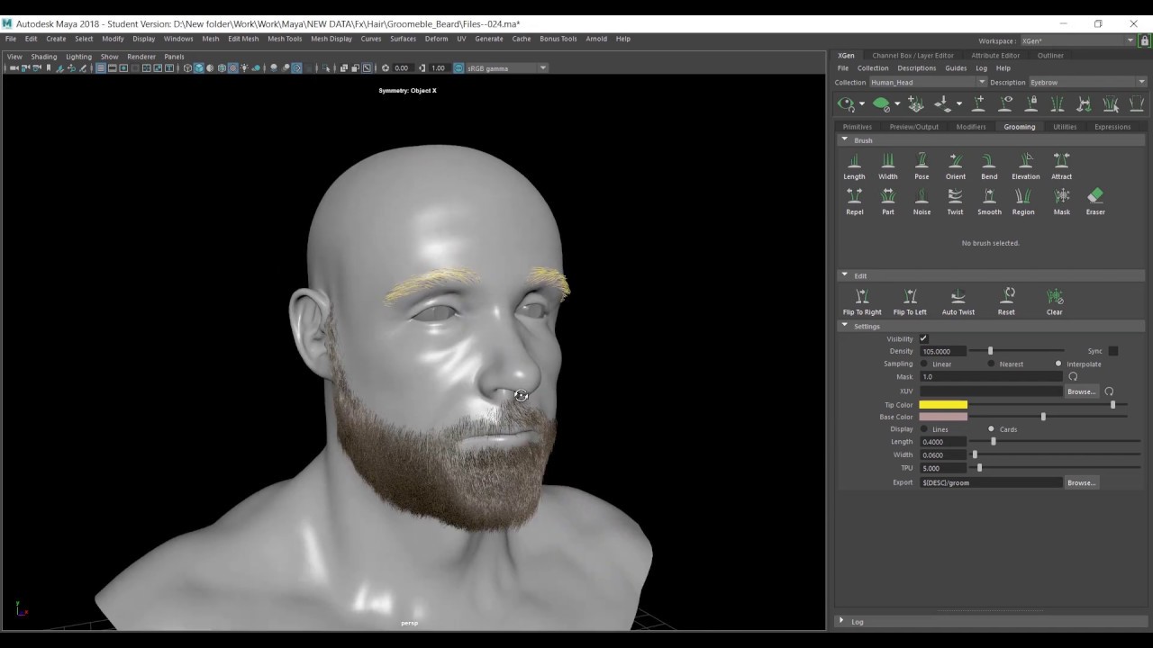 Xgen In Maya - YouTube