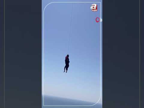 Antalya'da teleferik kazasında mahsur kalanlar helikopterle kurtarıldı | A Haber