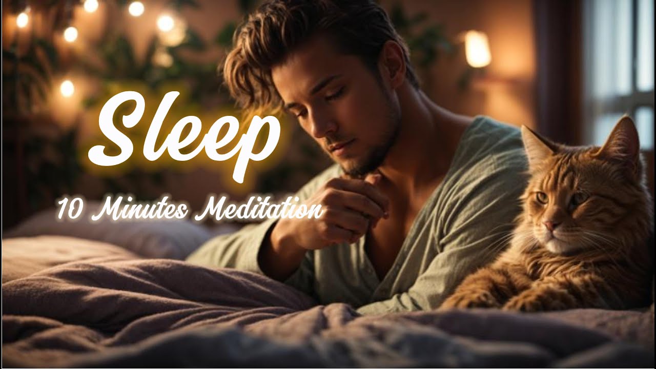 10 Minutes Guided Meditation for Restful Sleep: Deep Breathing ...